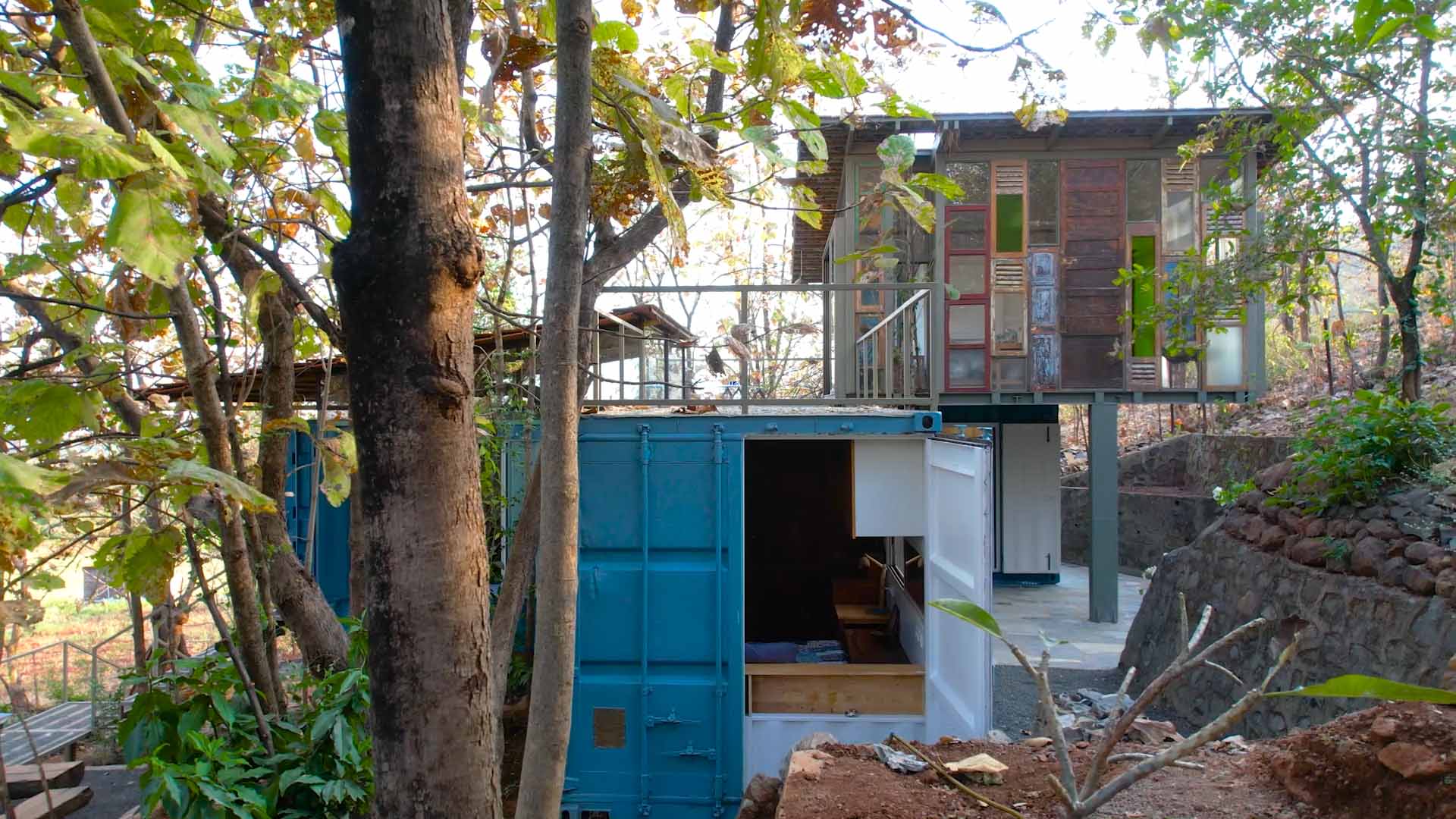 This Shipping Container in Pune Becomes the Owners Debut Home in the ...